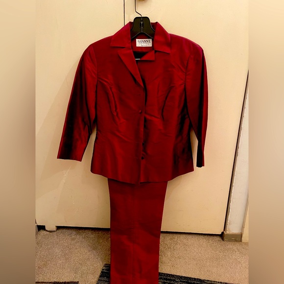 Gianni Bini | Jackets & Coats | Vintage Gianni Red Pantsuit | Poshmark